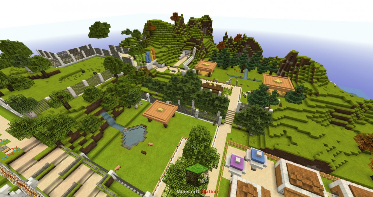 Aurora Zoo Minecraft Map