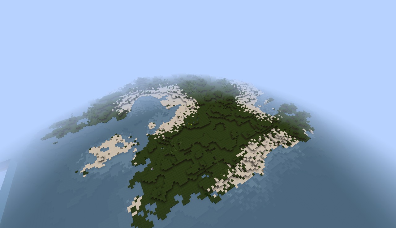'First' A simple custom map Minecraft Map