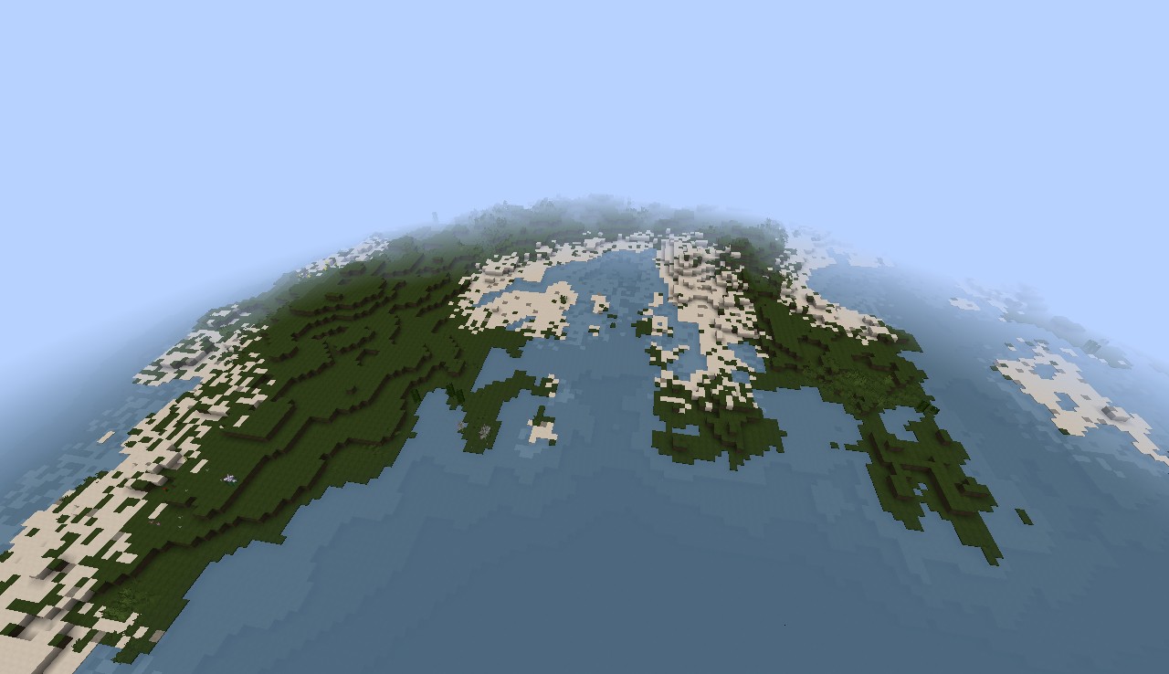 'First' A simple custom map Minecraft Map