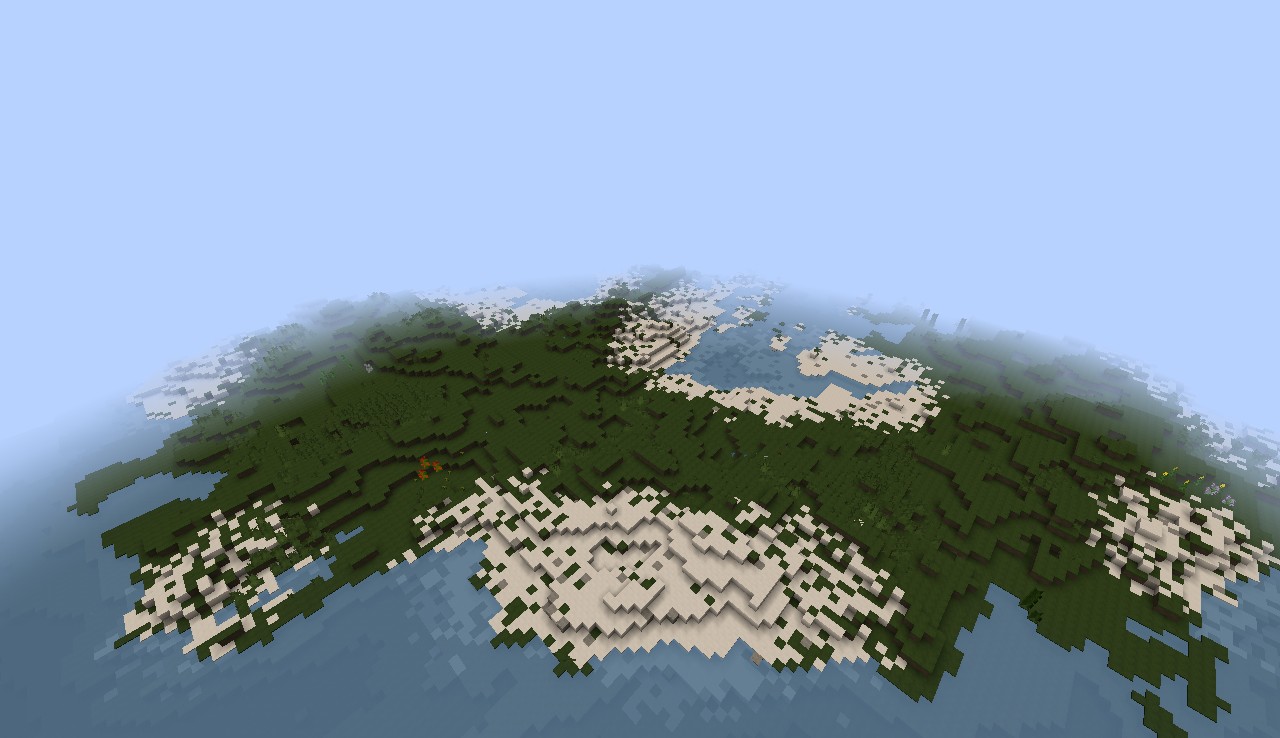 'First' A simple custom map Minecraft Map