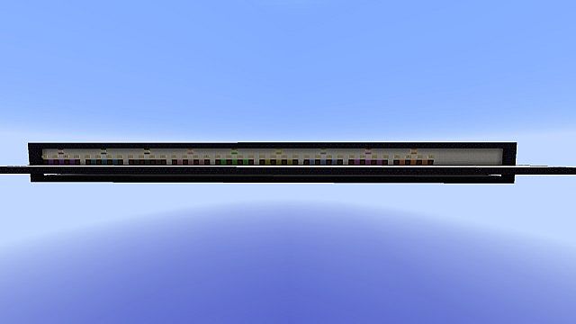 Bidirectional Shift Register Minecraft Map