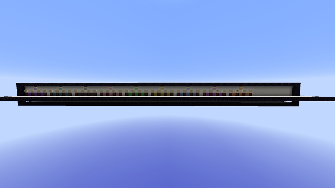 Bidirectional Shift Register Minecraft Map