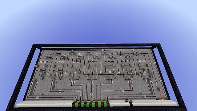 Binary Comparator Minecraft Map