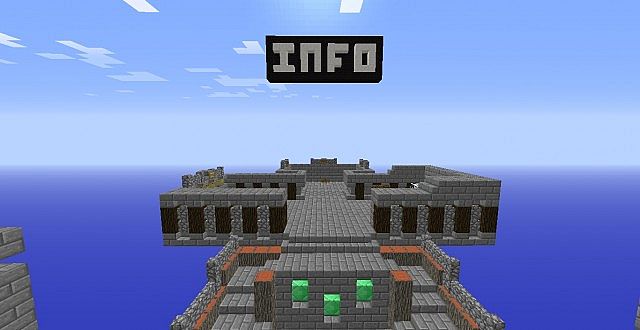 SkyBlock Server Spawn - SquareSky Old Spawn Minecraft Map