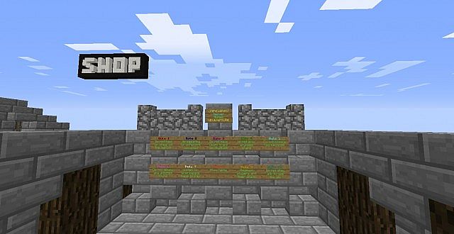 SkyBlock Server Spawn - SquareSky Old Spawn Minecraft Map