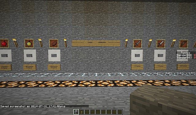 Corridor Arena Minecraft Map