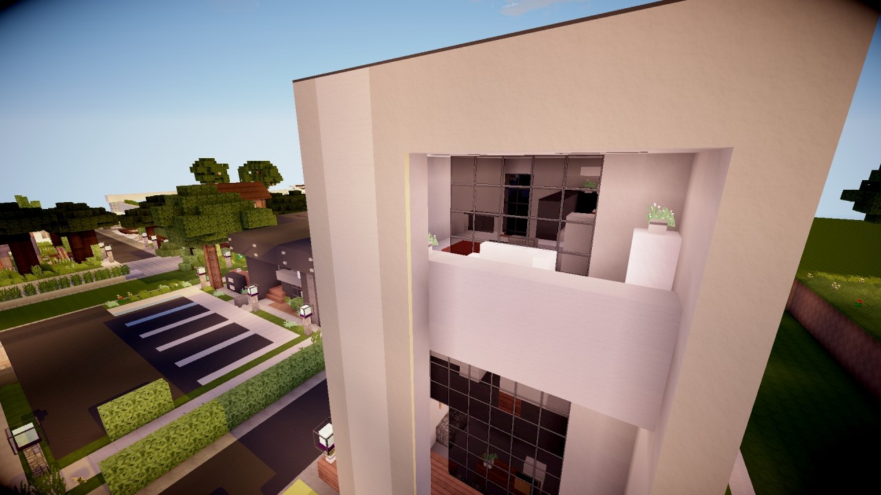 Modern concept house Minecraft Map