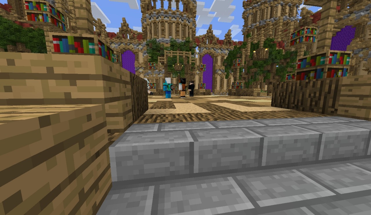 Epic Server Spawn Minecraft Map