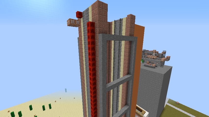 Automatic Elevator [Read description for details] Minecraft Map