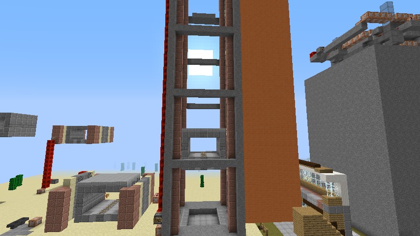 Automatic Elevator [Read description for details] Minecraft Map