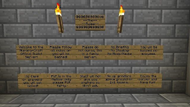 Aurora-Craft Bukkit Minecraft Server