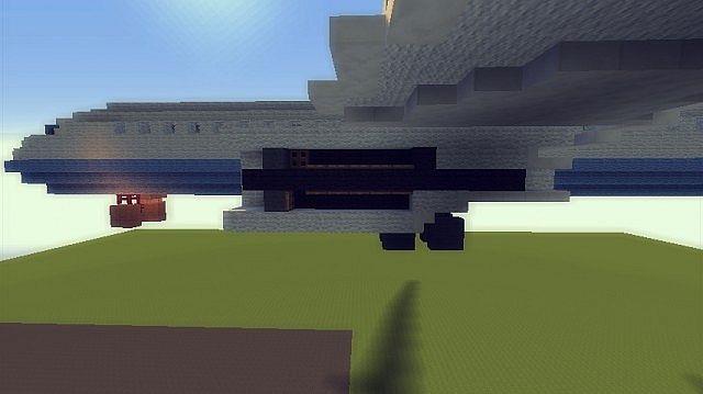 Boeing 767 Minecraft Map