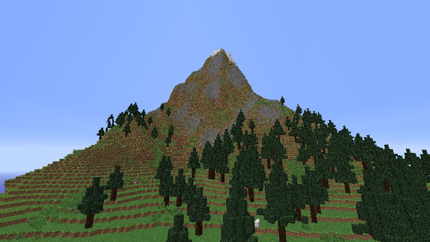 Awesome hill Minecraft Map