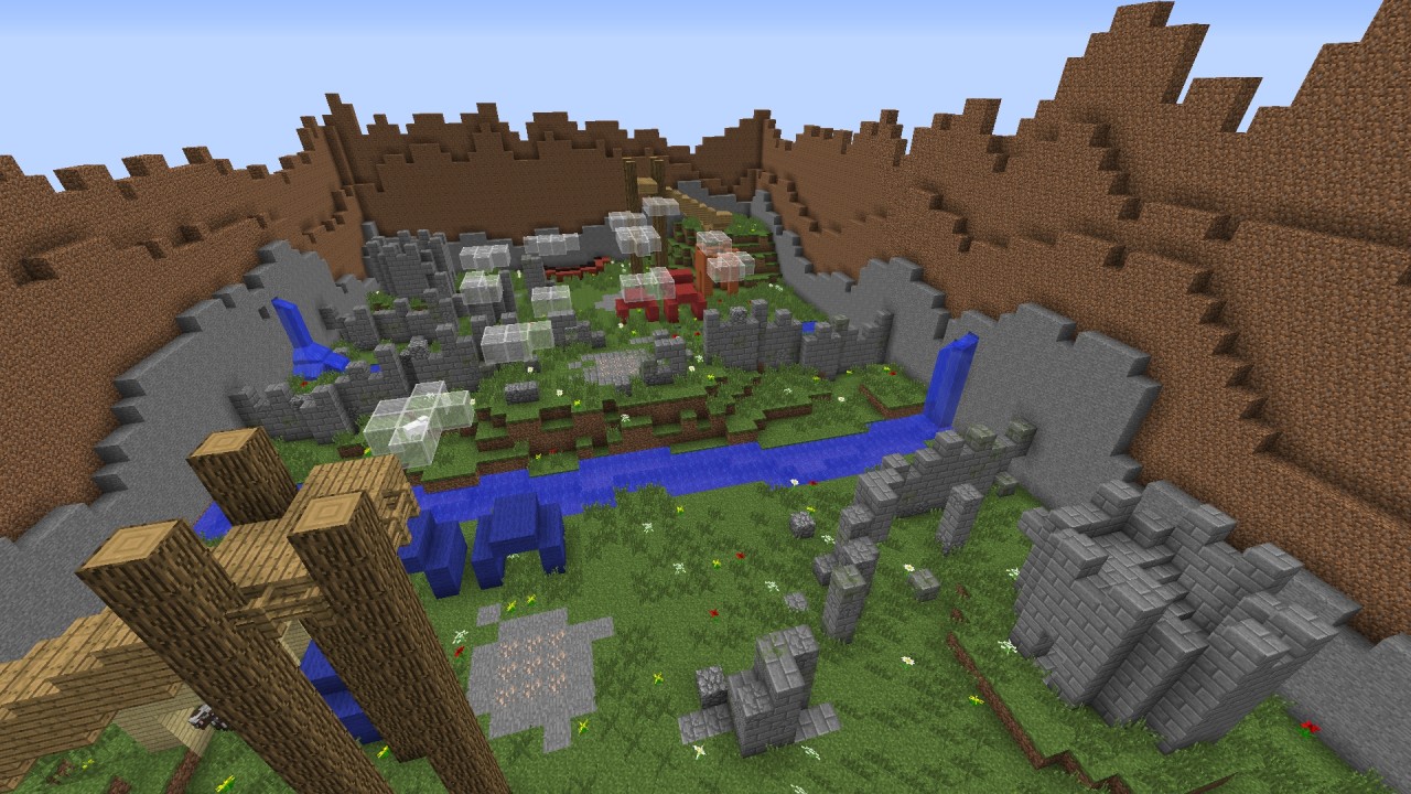 Player versus Player Minecraft Map