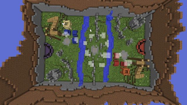 Player versus Player Minecraft Map