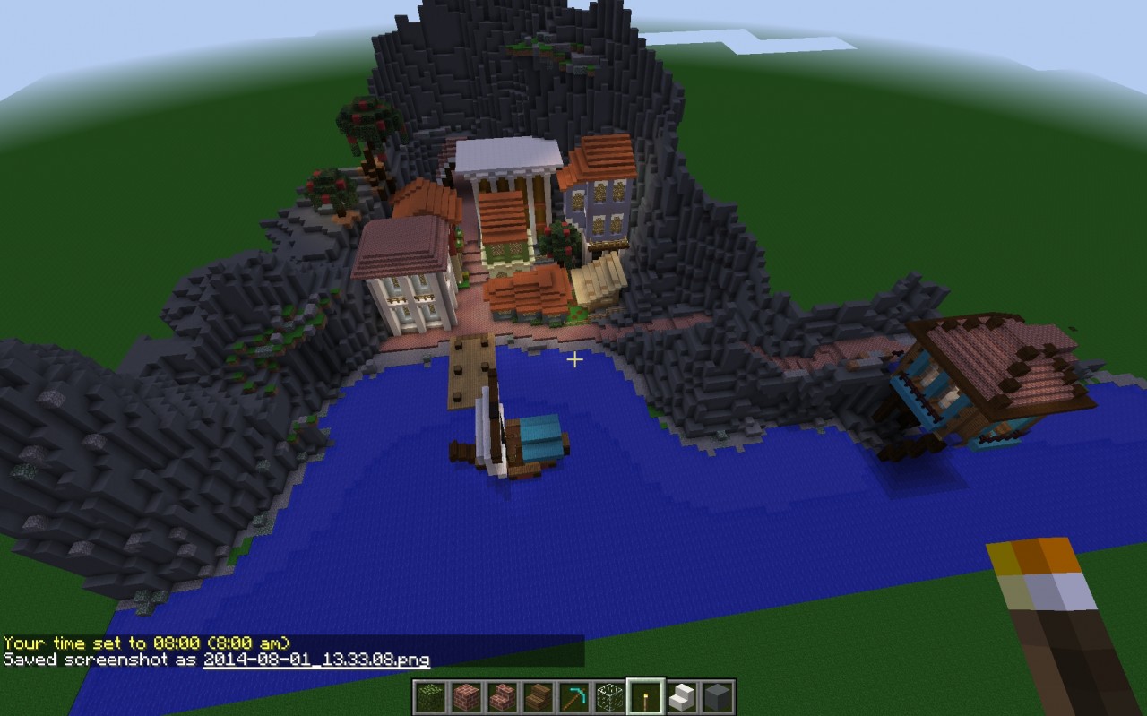 Coastal Town Minecraft Map