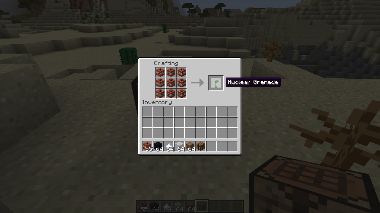 Extreme Grenades Mod Minecraft Mod