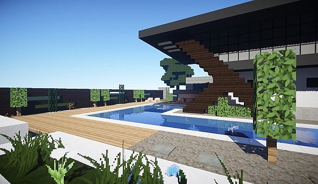 Modern Mansion Minecraft Map