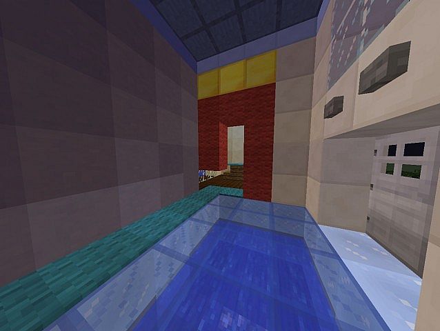 Water Themed Resteraunt Minecraft Map