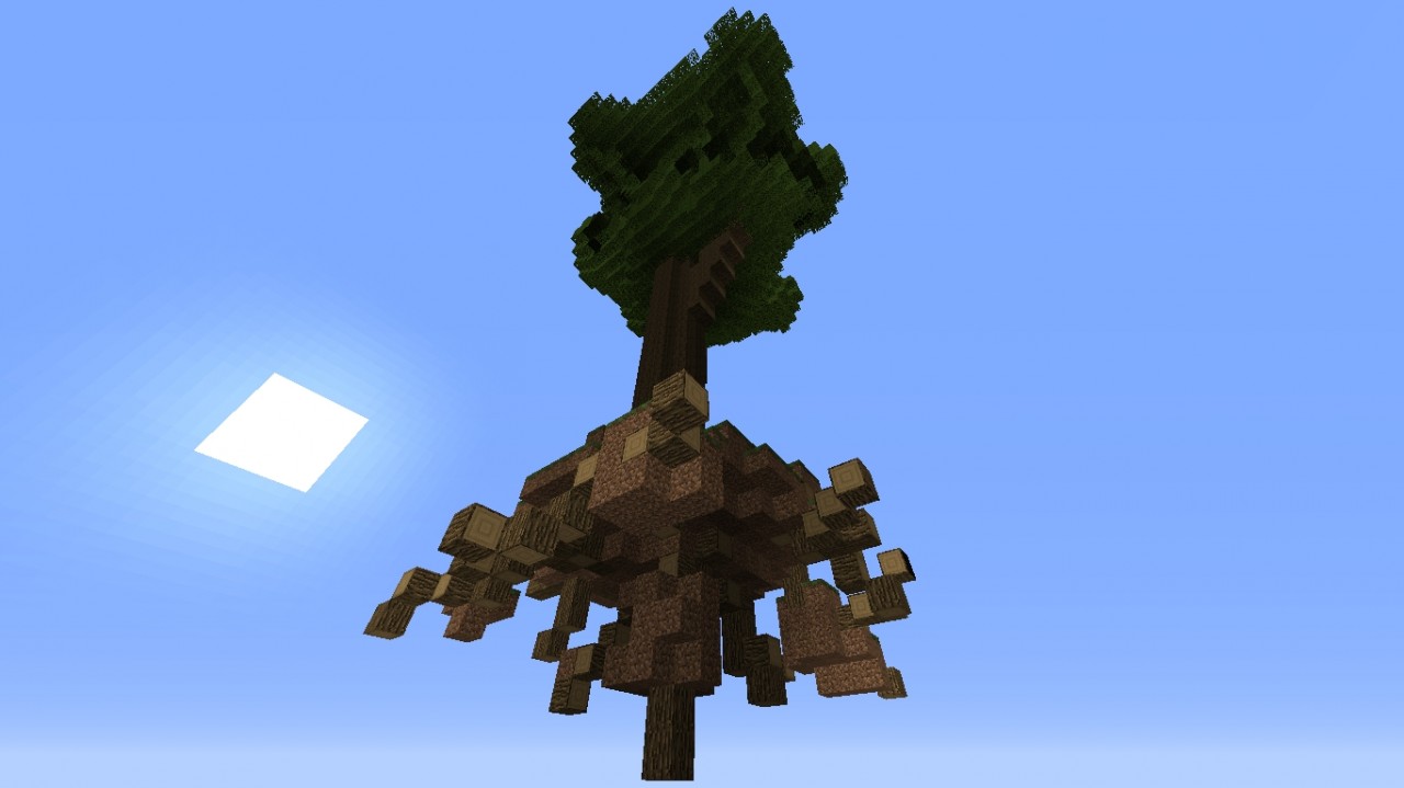 Floating Tree Minecraft Map