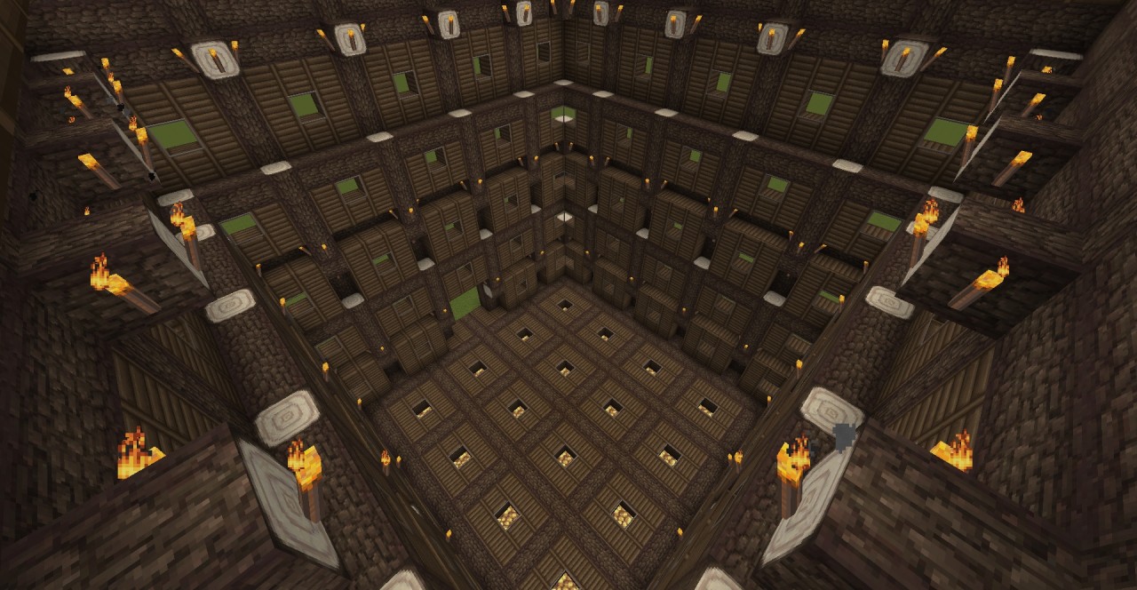 Medieval Spawn Building for Servers Minecraft Map