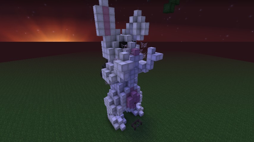 Bunnies.. with jet packs Minecraft Map