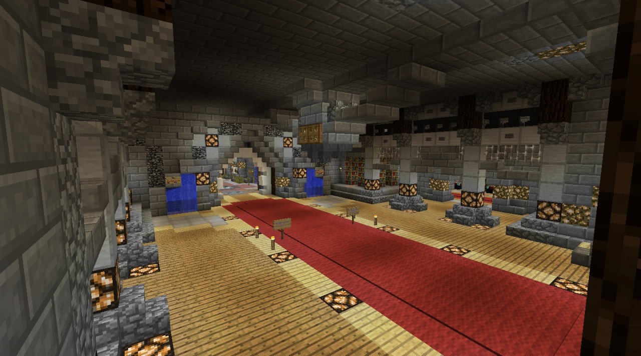 Midieval spawn Minecraft Map