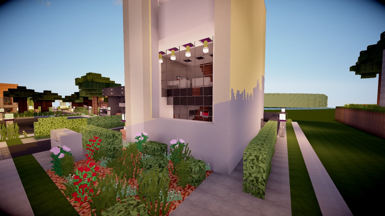 Modern concept house Minecraft Map