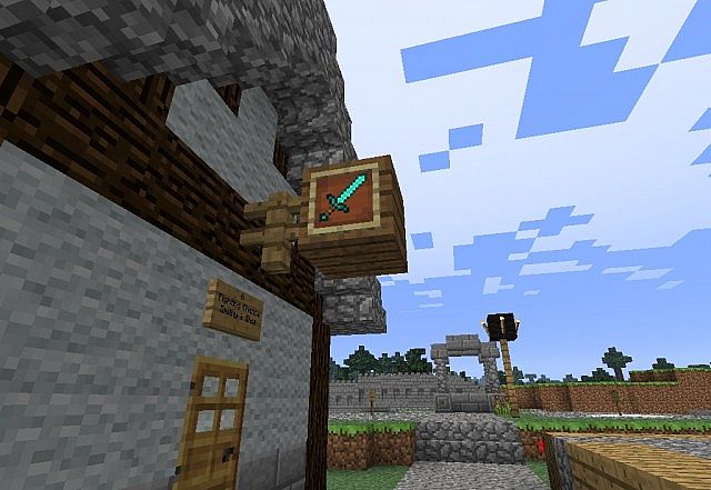A Fighting Chance Smithy & Shop Minecraft Map