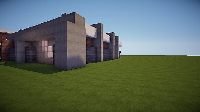 | The Square Shapes | Modern House 1 | Minecraft Map