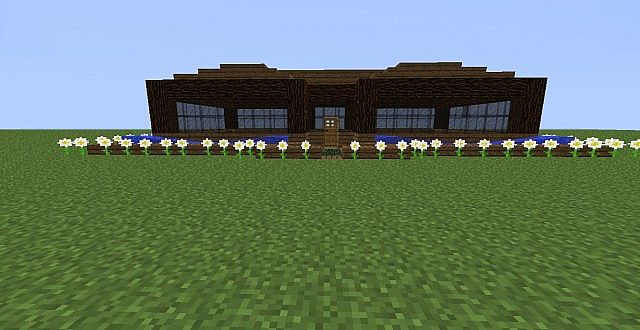 Spruce house 1.7.9 Minecraft Map