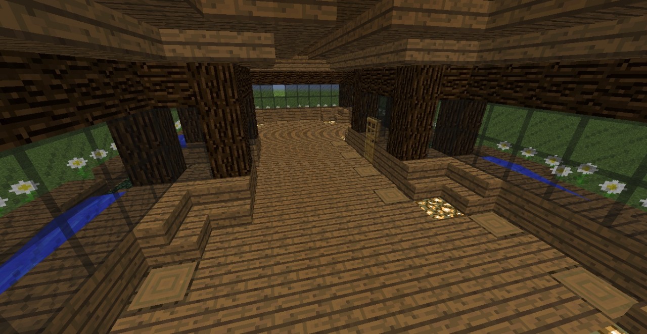 Spruce house 1.7.9 Minecraft Map