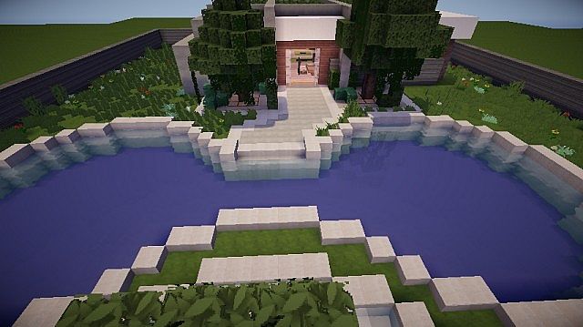 | The Square Shapes | Modern House 1 | Minecraft Map