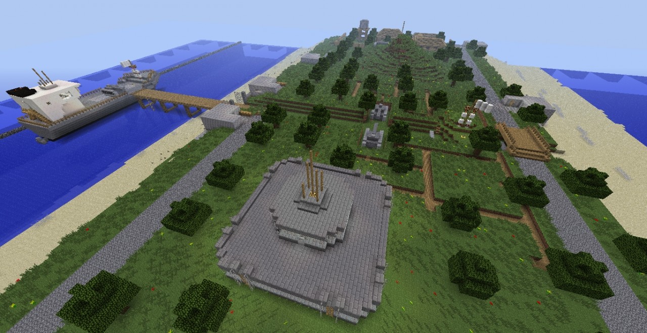 Battlecraft 1943 PvP map (BETA OUT NOW!) Minecraft Map