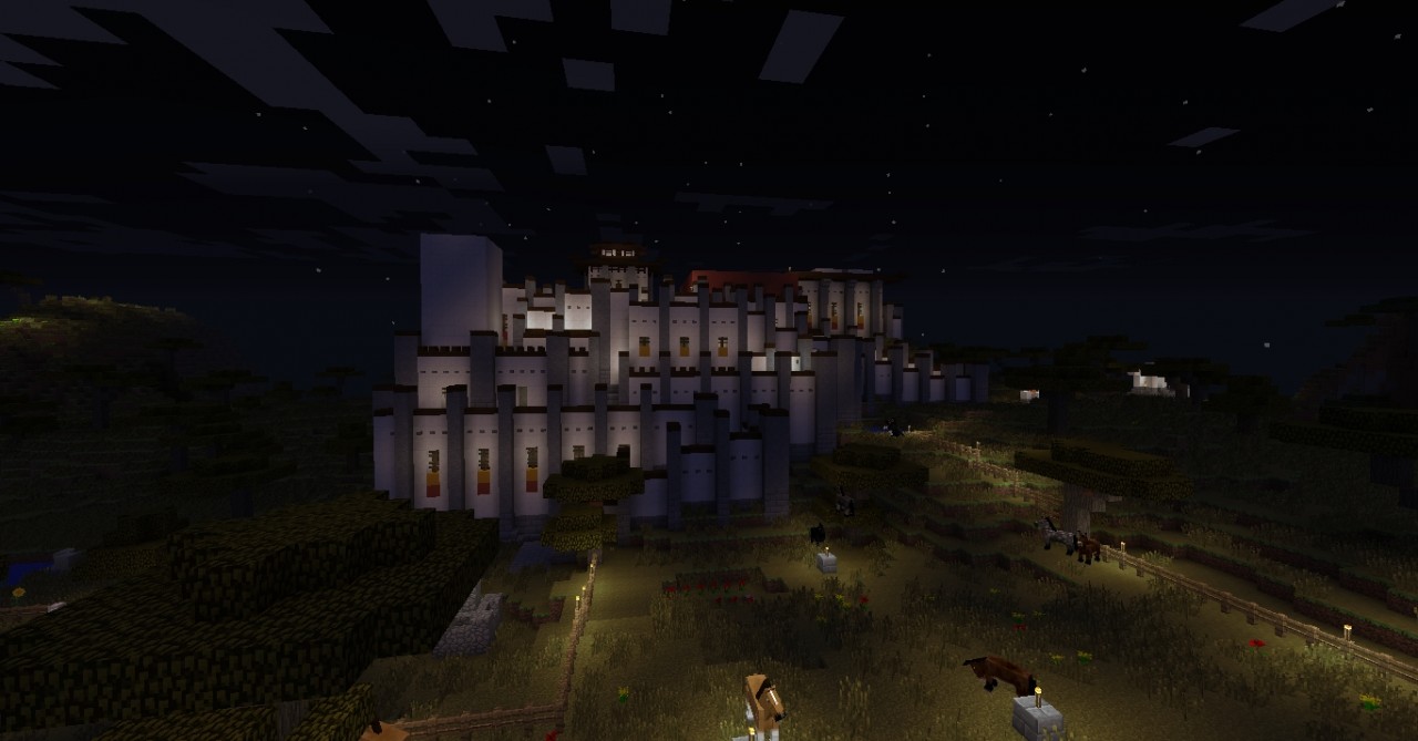 Tibetan Castle Minecraft Map