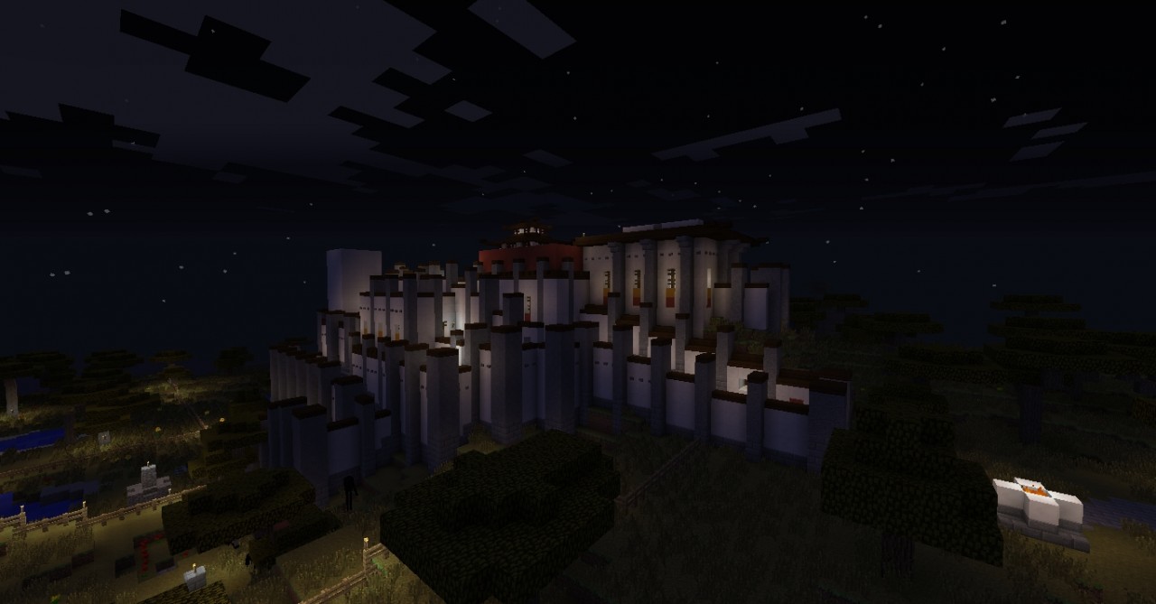 Tibetan Castle Minecraft Map