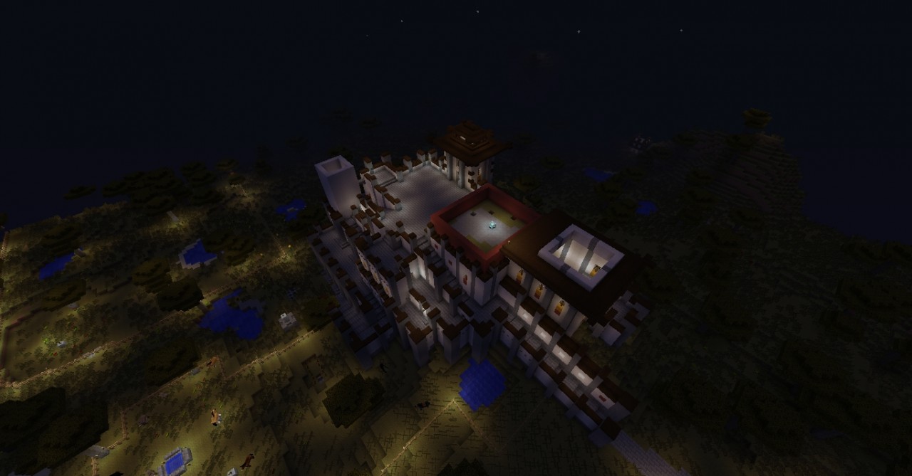 Tibetan Castle Minecraft Map