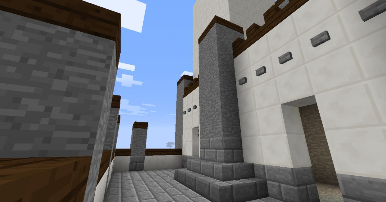 Tibetan Castle Minecraft Map