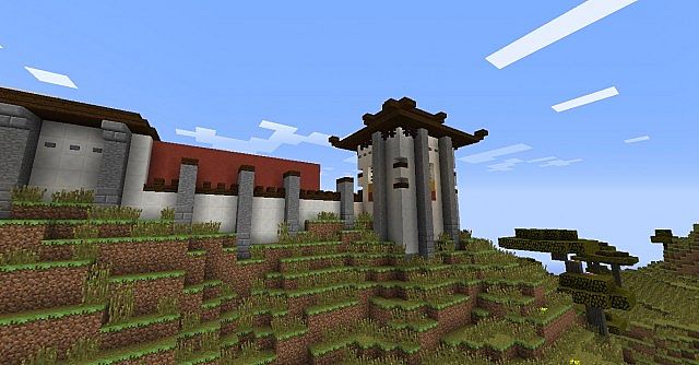 Tibetan Castle Minecraft Map