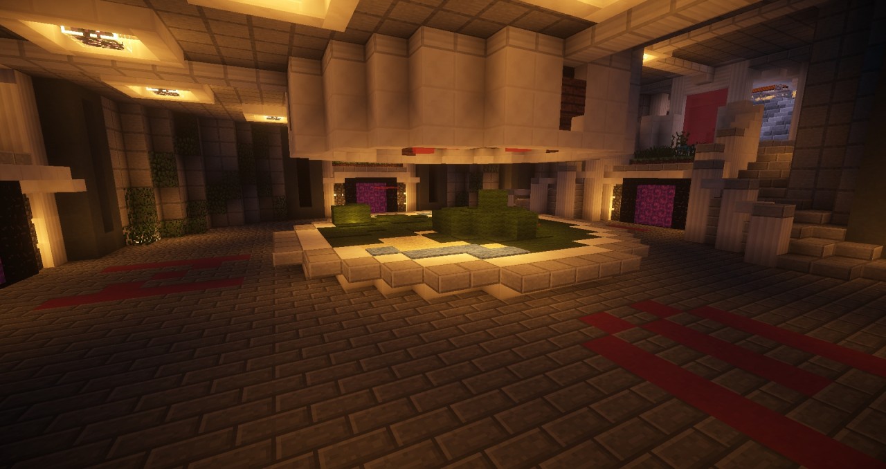 Floating Modern Spawn Minecraft Map