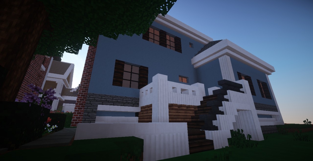 Colonial Family House Minecraft Map