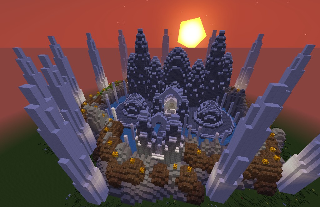 Angelic castle of Arthur -By Deadvine Minecraft Map