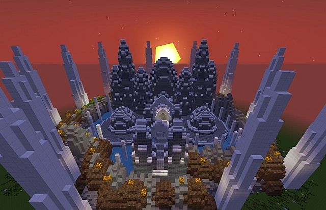 Angelic castle of Arthur -By Deadvine Minecraft Map