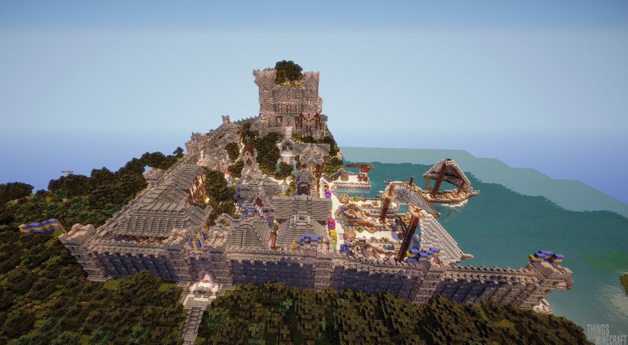 The Town Project Minecraft Map