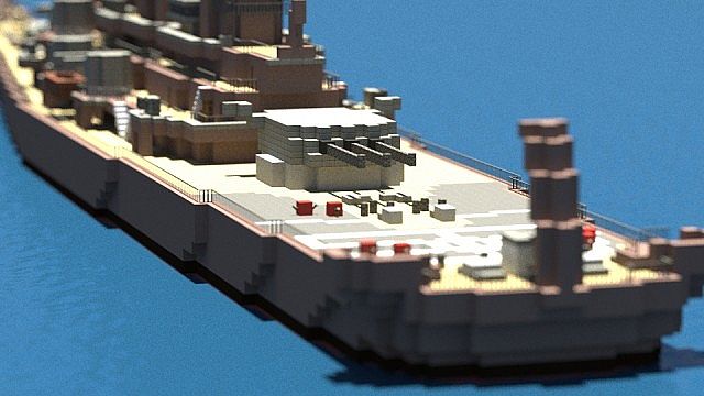 Battleship Minecraft Map