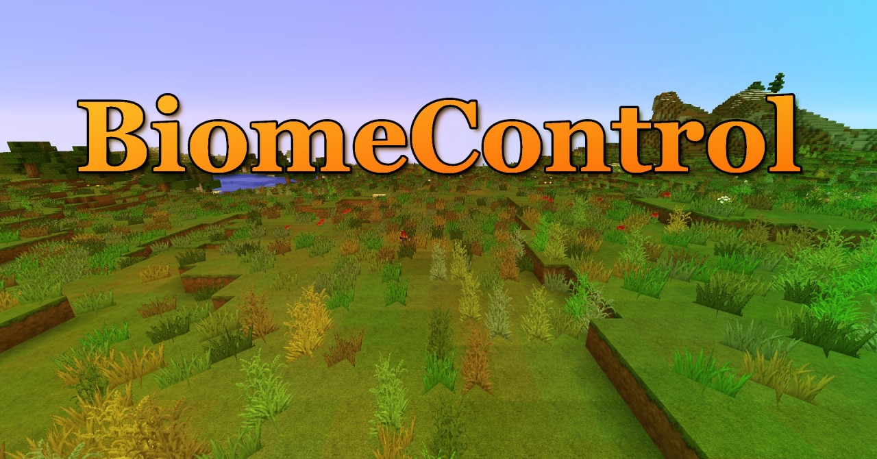 BiomeControl plugin! Minecraft Mod