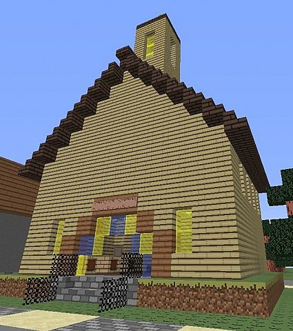 Gravity Falls Town Map Minecraft Map