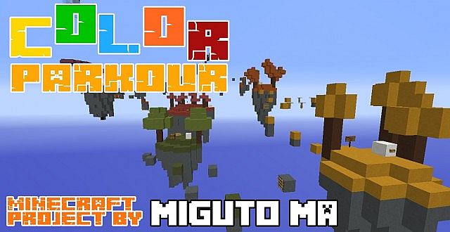 COLOR PARKOUR | A map by: MigutoMA Minecraft Map