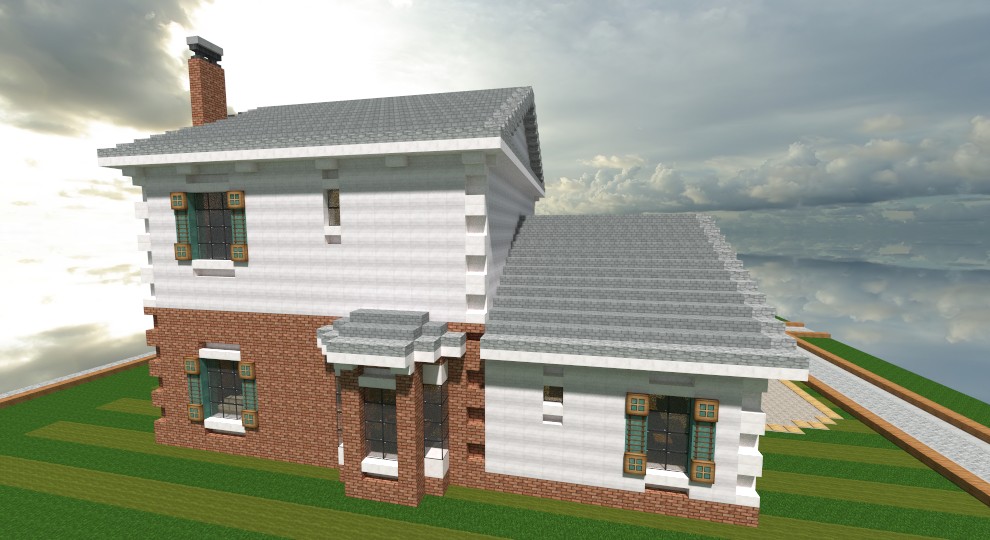 Neoclassical House | TCS Application | Minecraft Map
