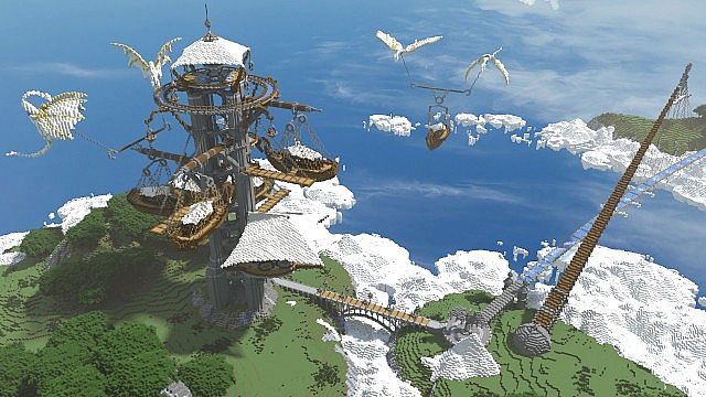 Sky Port Minecraft Map